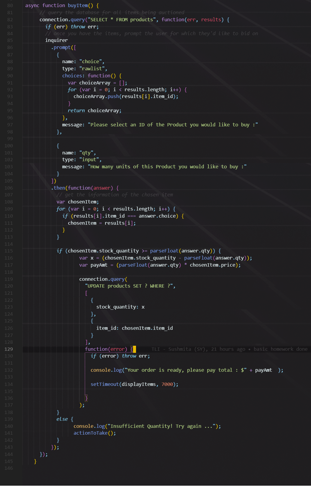 bamazon | Bamazon is like Amazon