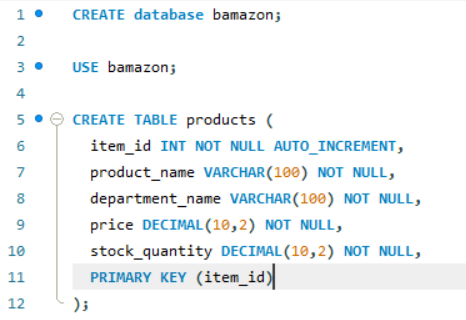 bamazon | Bamazon is like Amazon